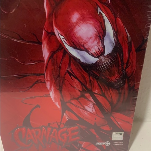 Marvel | Toys | Marvel Carnage Action Figure Red And Black | Poshmark